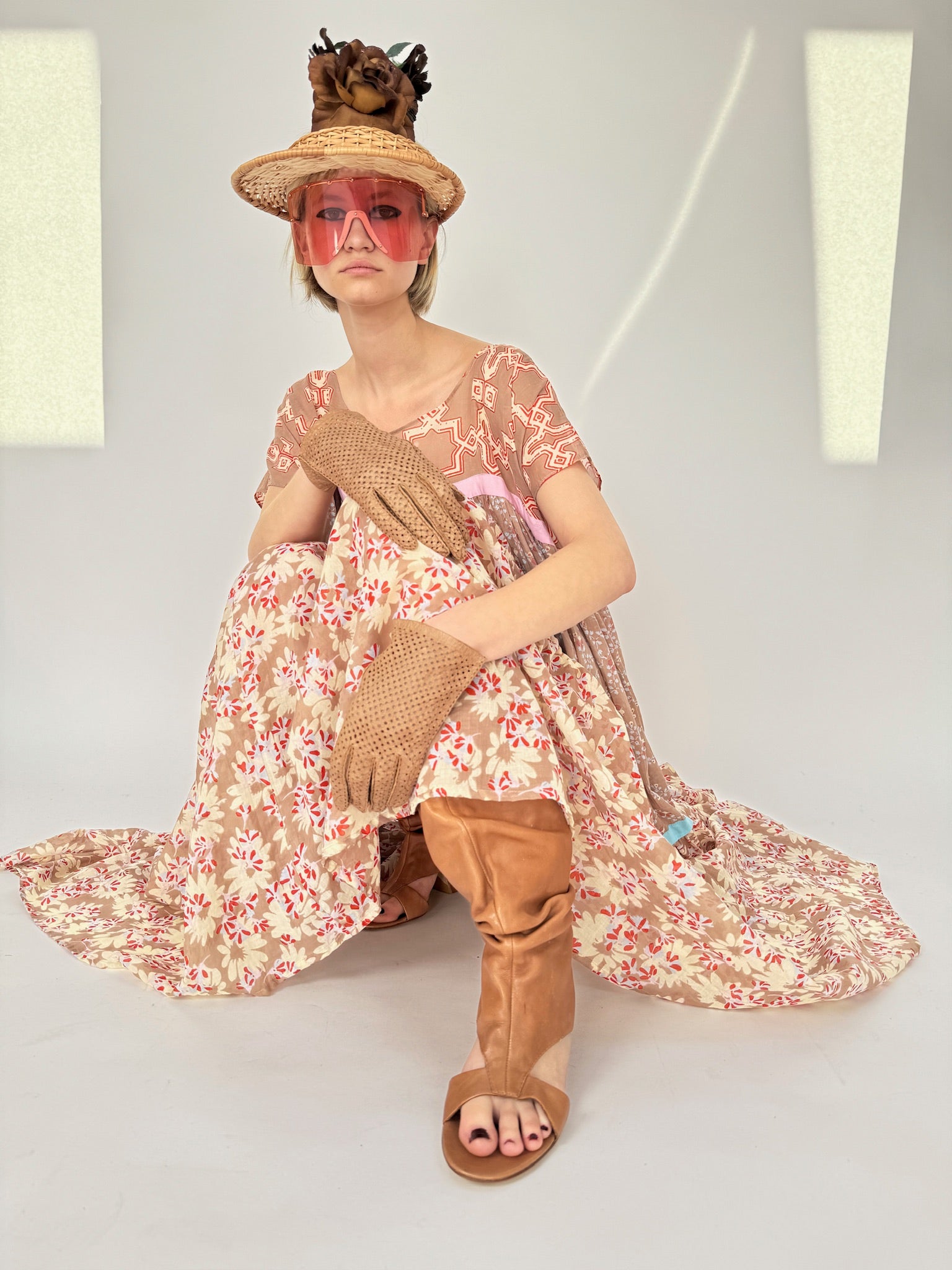 Wind Dress Long in cotton voile YVONNE S for Women – Yvonne S OFFICIAL