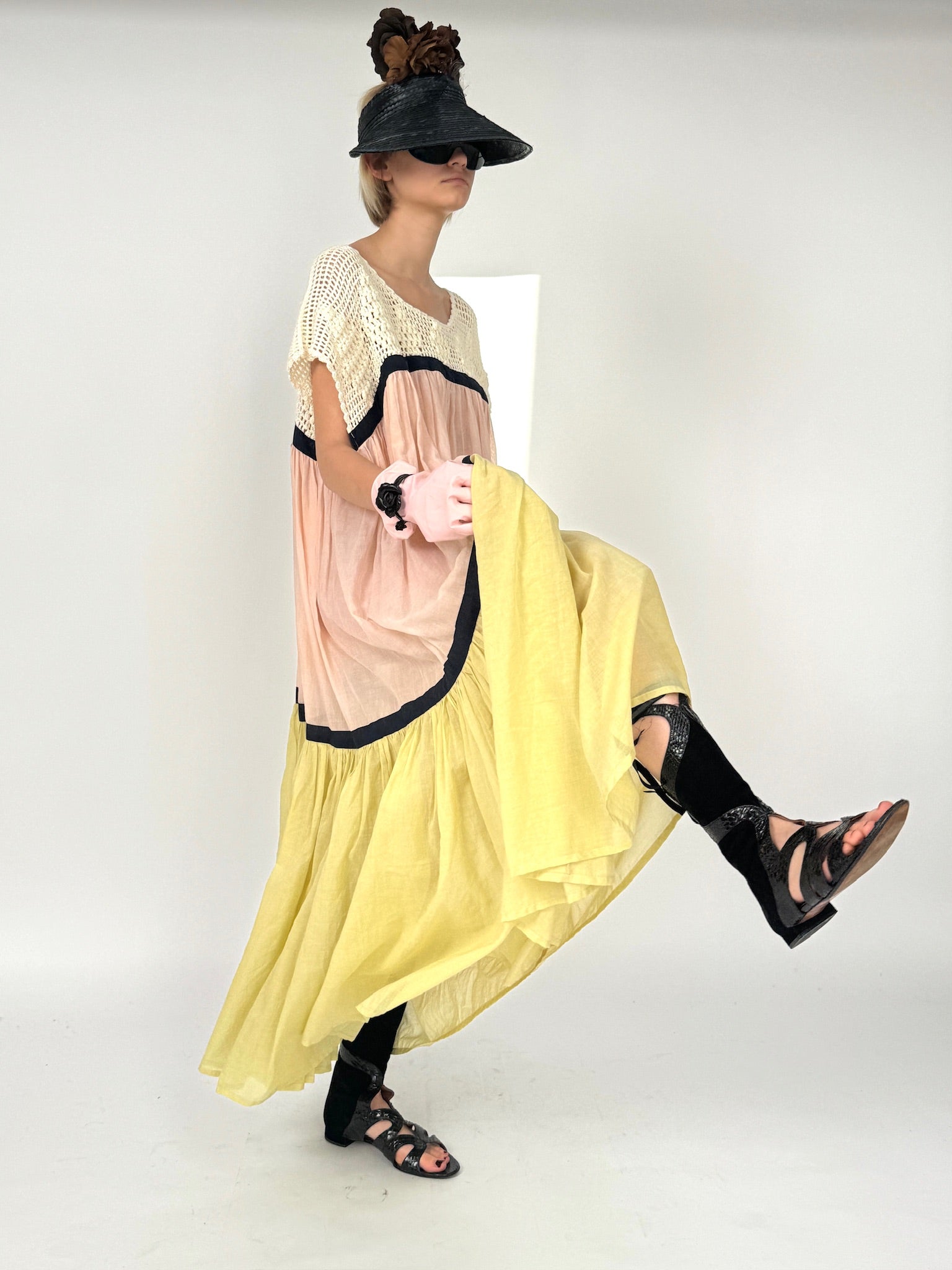 Wind Dress Long in cotton voile YVONNE S for Women – Yvonne S OFFICIAL