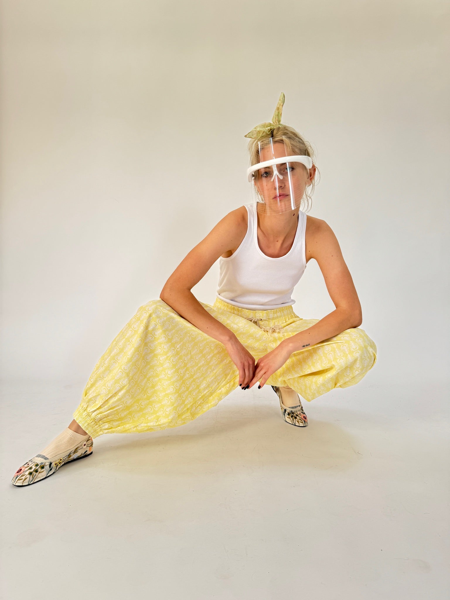 Balloon Jogging in cotton voile YVONNE S for Women – Yvonne S OFFICIAL