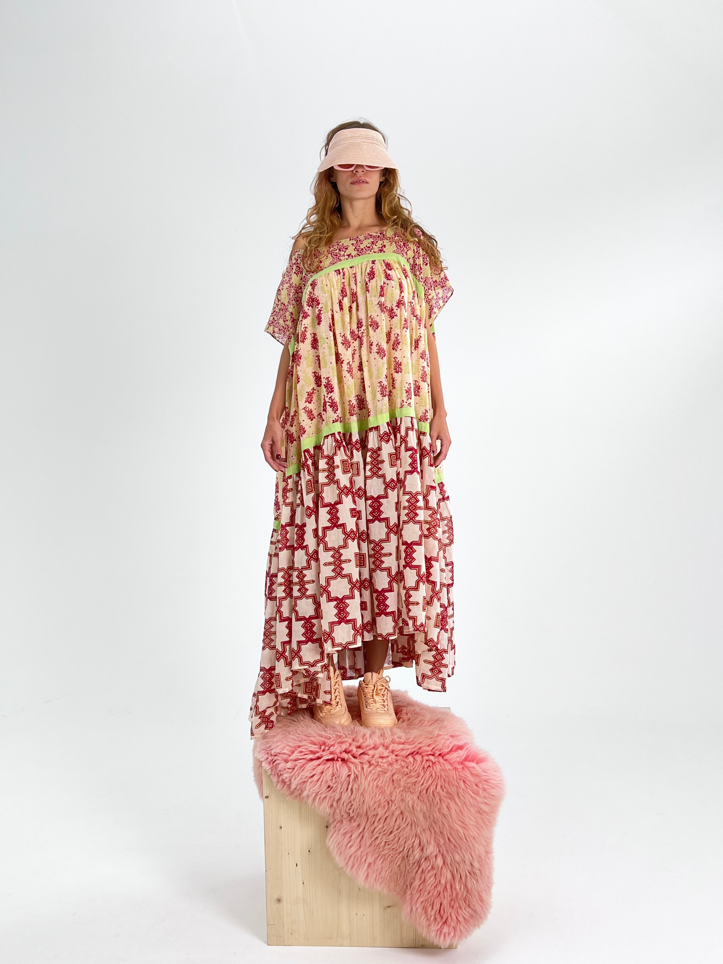 Wind Dress Long in cotton voile YVONNE S for Women – Yvonne S OFFICIAL